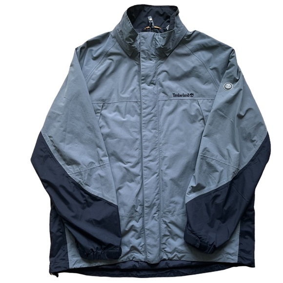 Timberland | Jackets & Coats | Timberland Mens Gray Black Jacket Rain ...